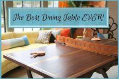 The Best Dining Room Table EVER - The Decorologist