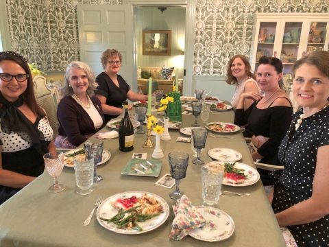 1950s Style Dinner Party - The Decorologist